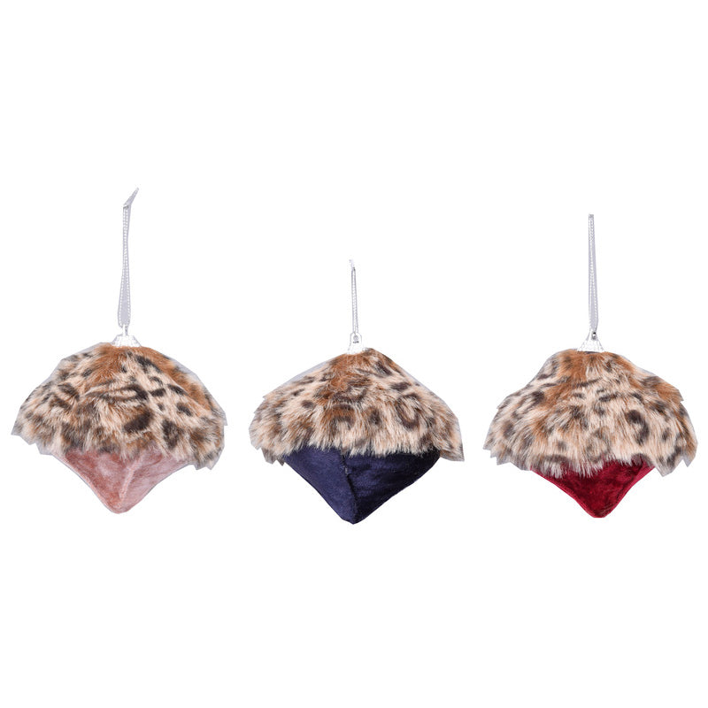 GOCCIA DECOR VELLUTO ANIMALE' 8CM