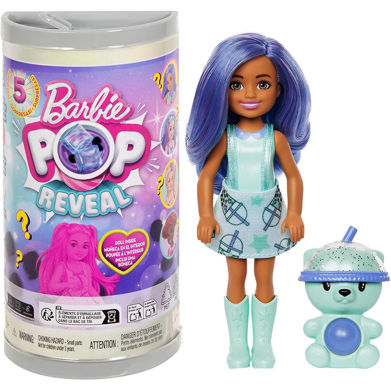 Barbie Chelsea Pop Reveal Serie Bubble Tea