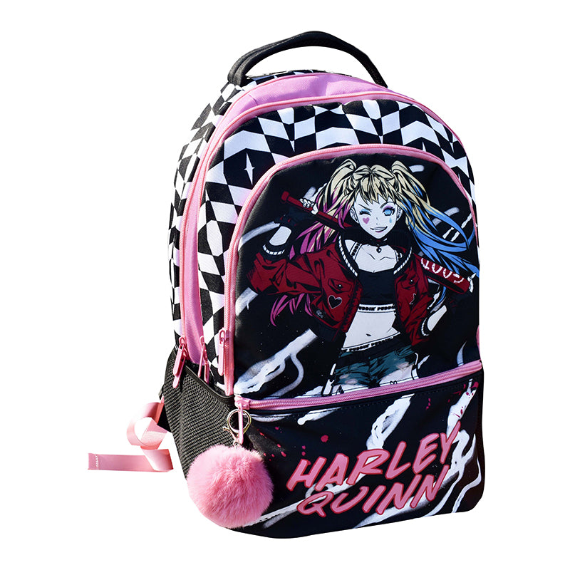 Zaino Large 3 Cerniere Harley Quinn – ORIZZONTESHOP.IT